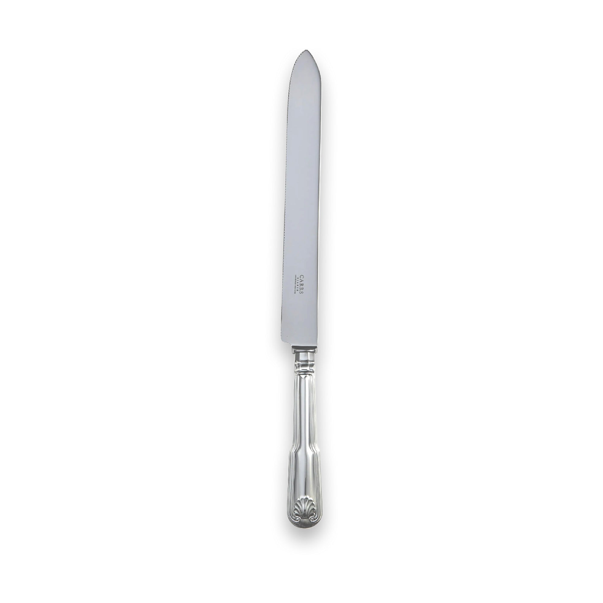 Fiddle Thread & Shell Bride's Wedding Cake Knife | Carrs Silver