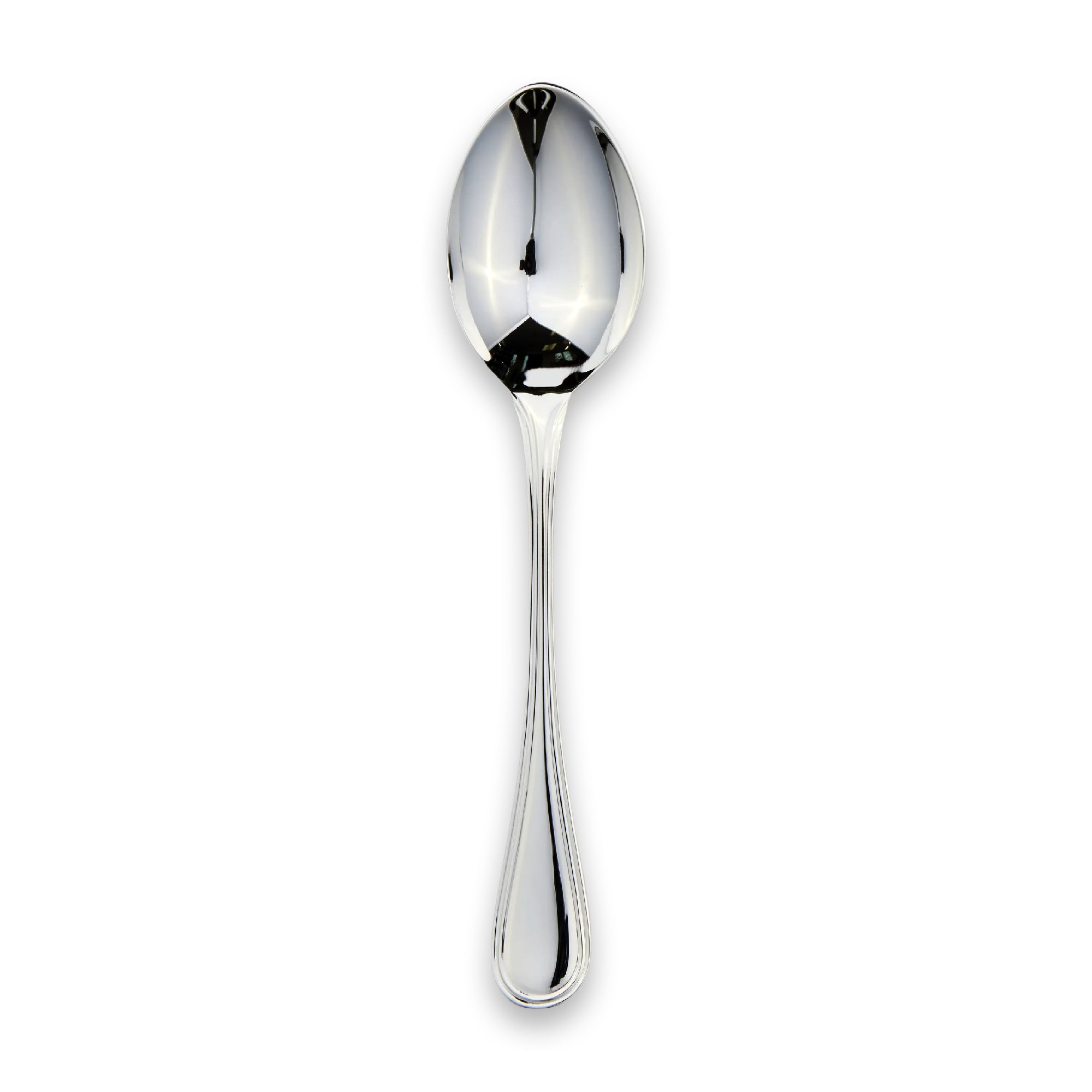 English Thread Large Tea Spoon | Carrs Silver