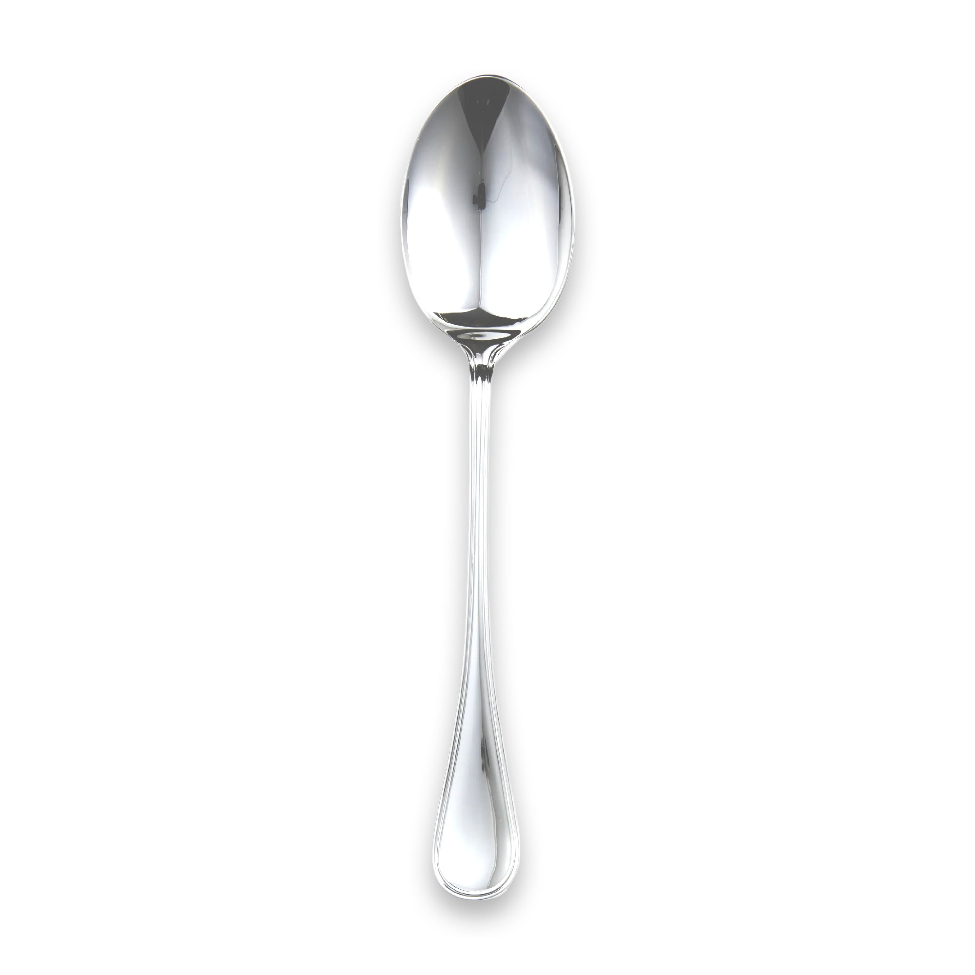 English Thread Large Serving Spoon | Carrs Silver