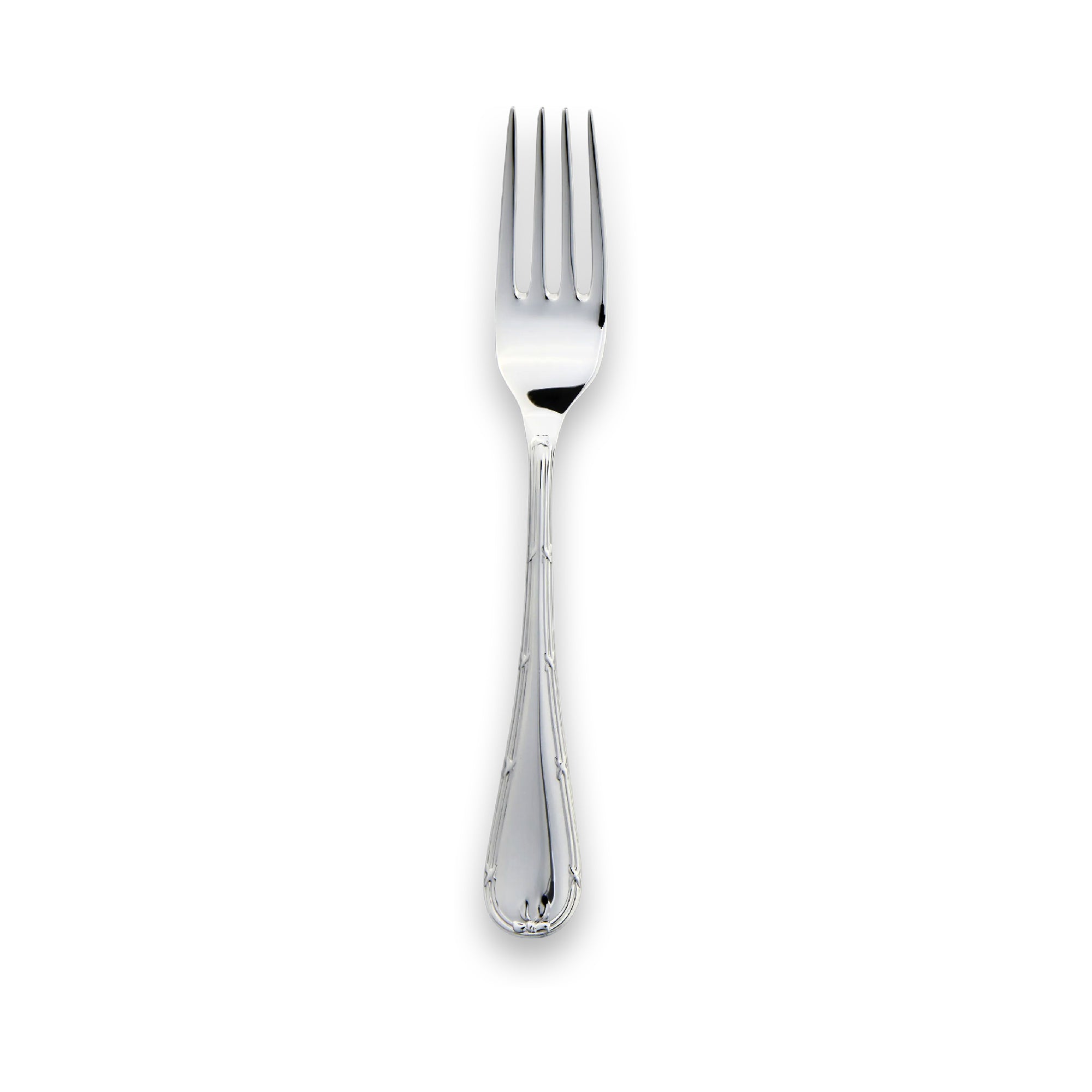 English Reed & Ribbon Tea Fork | Carrs Silver