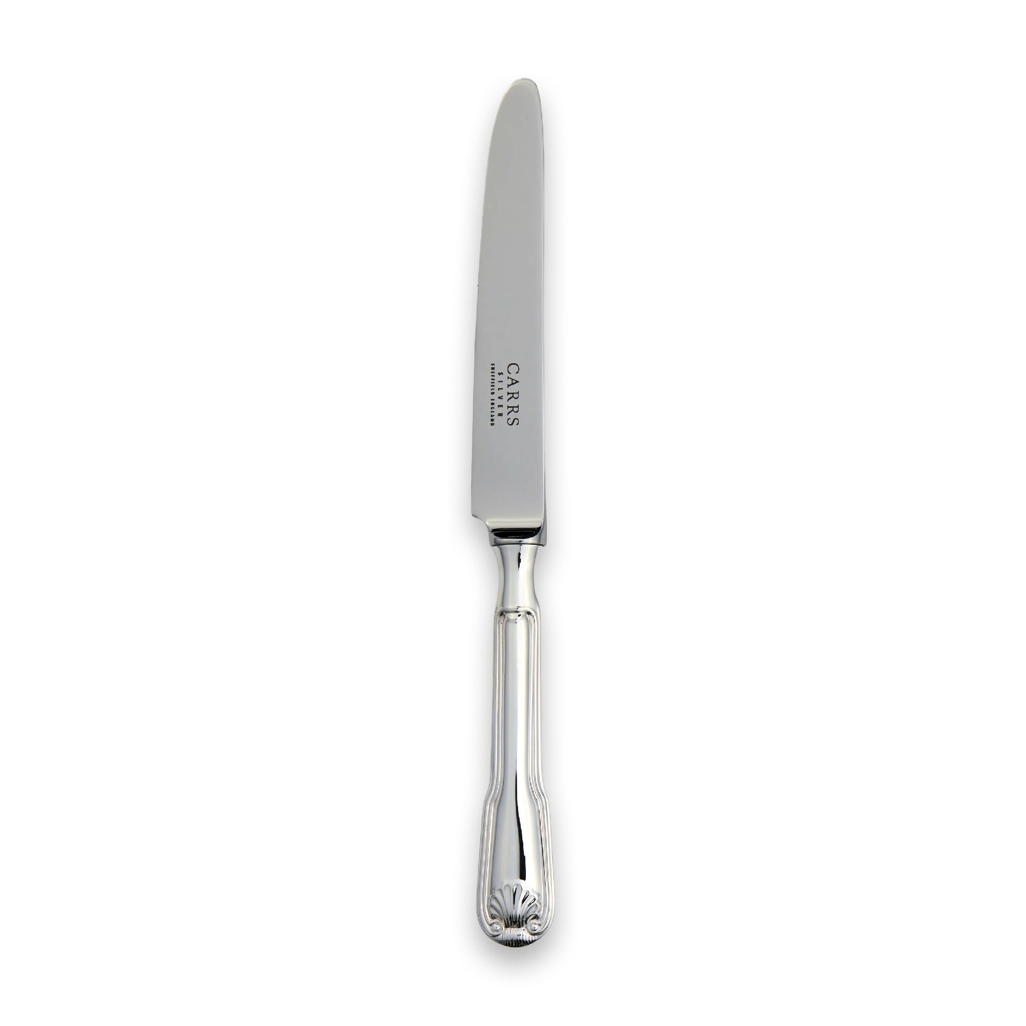 Fiddle Thread & Shell Tea Knife | Carrs Silver