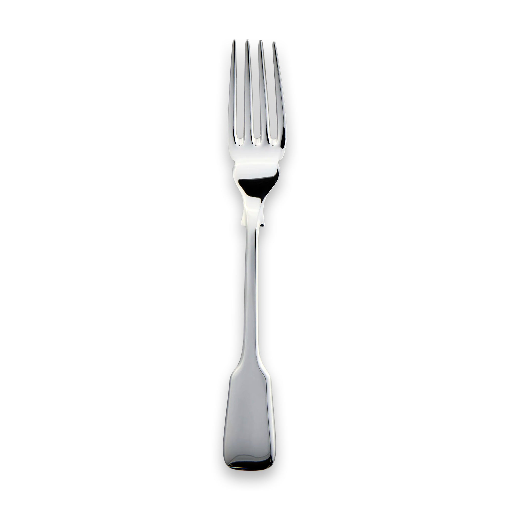Plain Fiddle Fish Fork | Carrs Silver