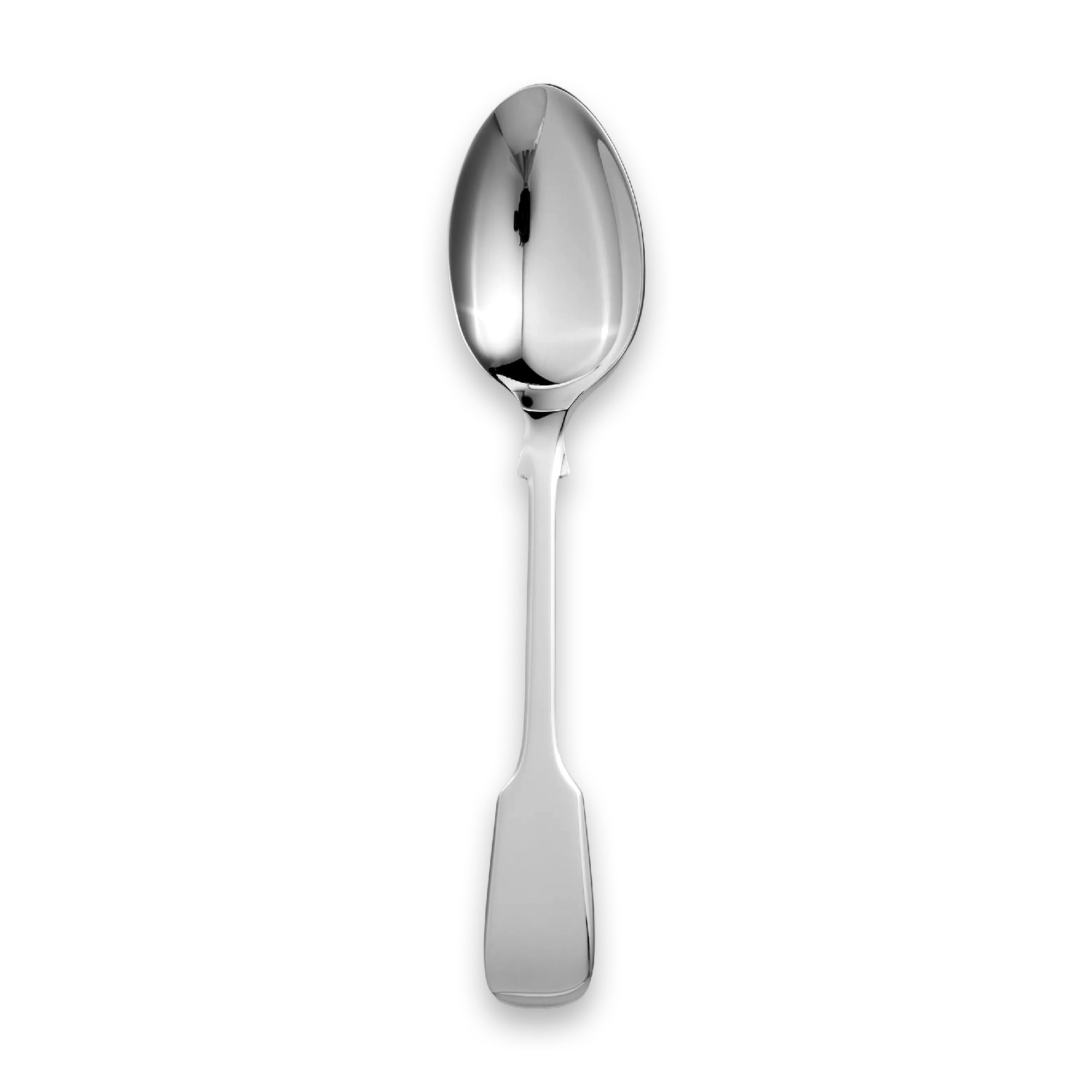 Plain Fiddle Dessert Spoon | Carrs Silver