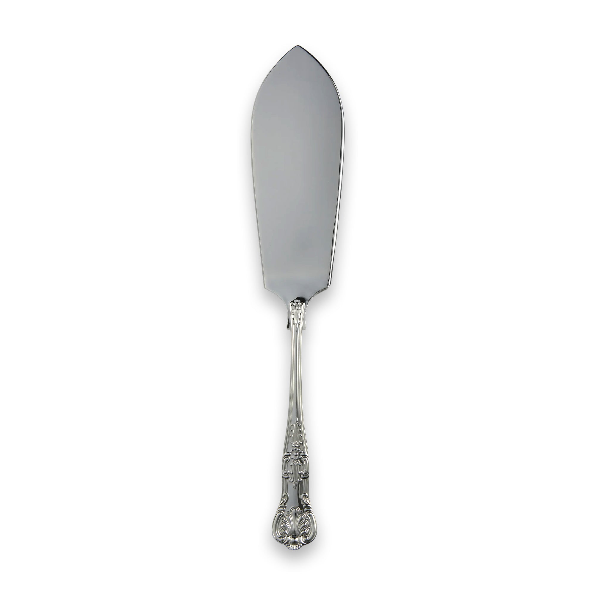 Queens Fish Serving Blade | Carrs Silver