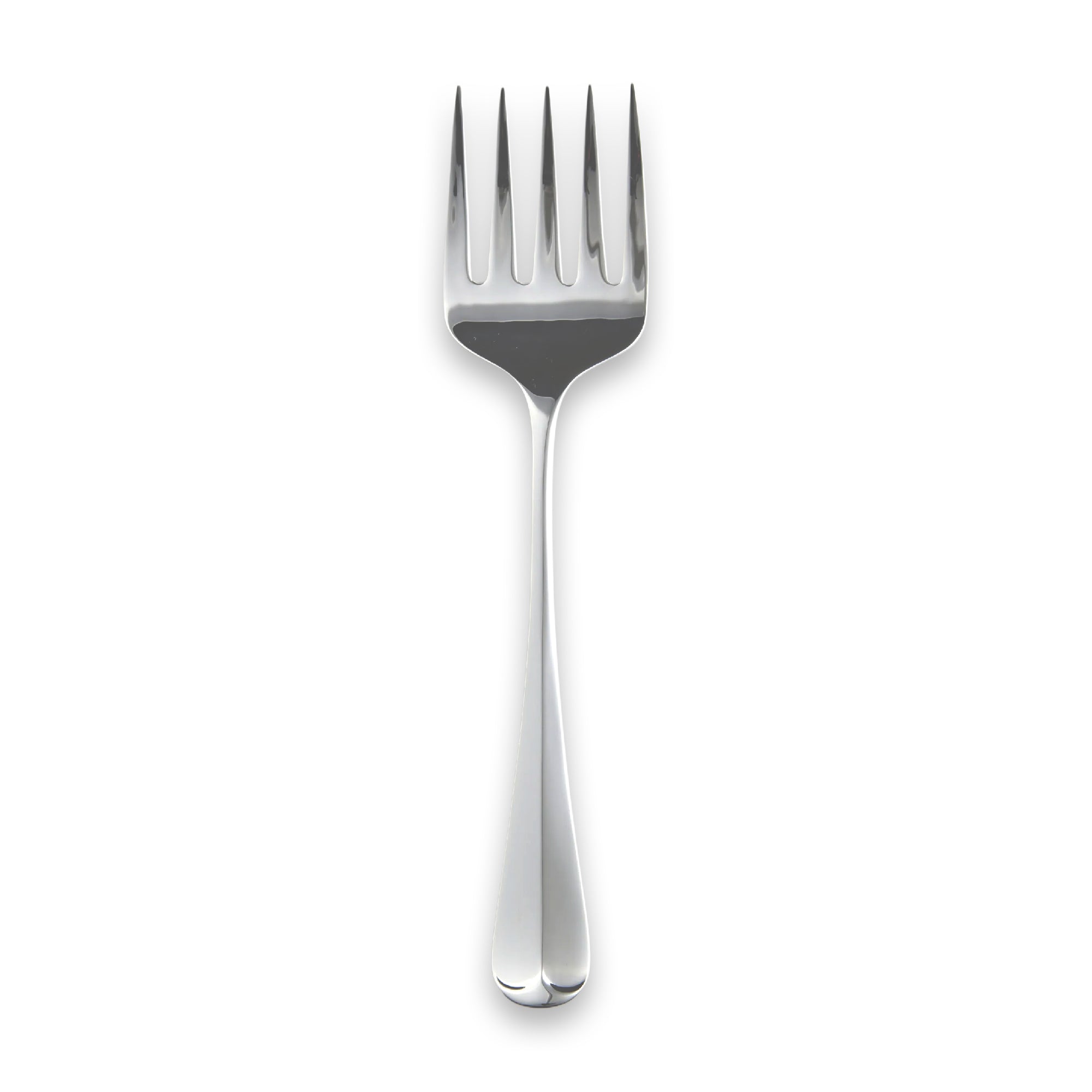 Rattail Fish & Cold Meat Serving Fork | Carrs Silver