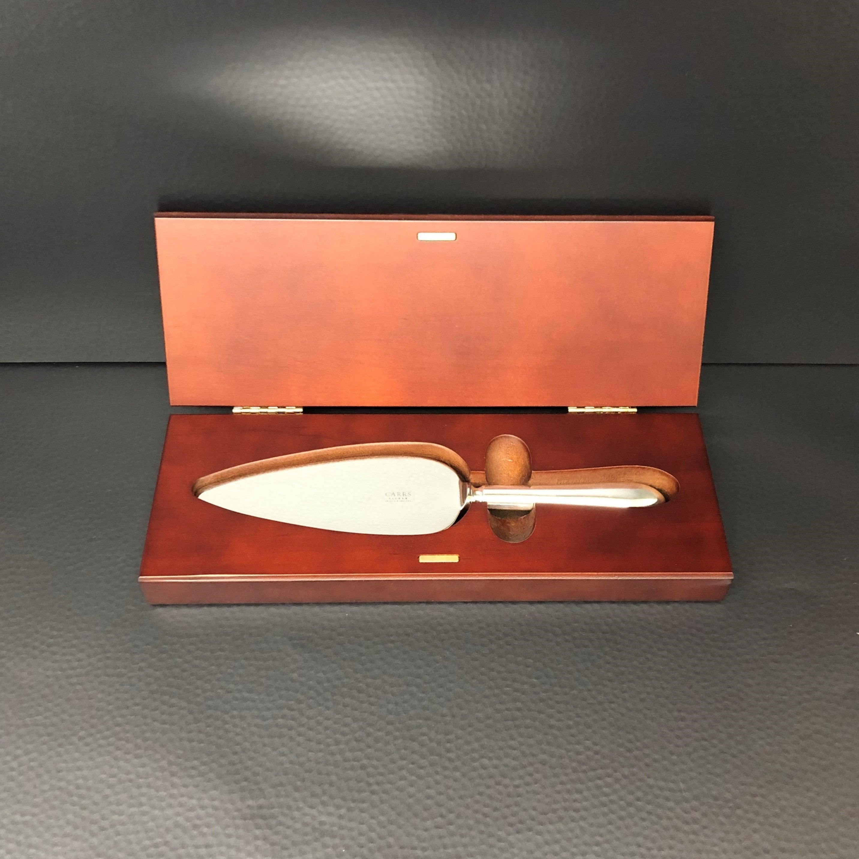 Silver Plated Pie Knife In Presentation Box | Carrs Silver