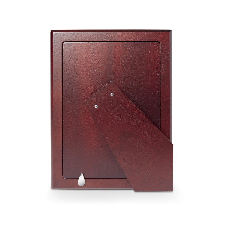 Fluted Photo Frame Wood Back Sterling Silver | Carrs Silver